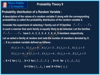 Probability Theory 9 | PPT