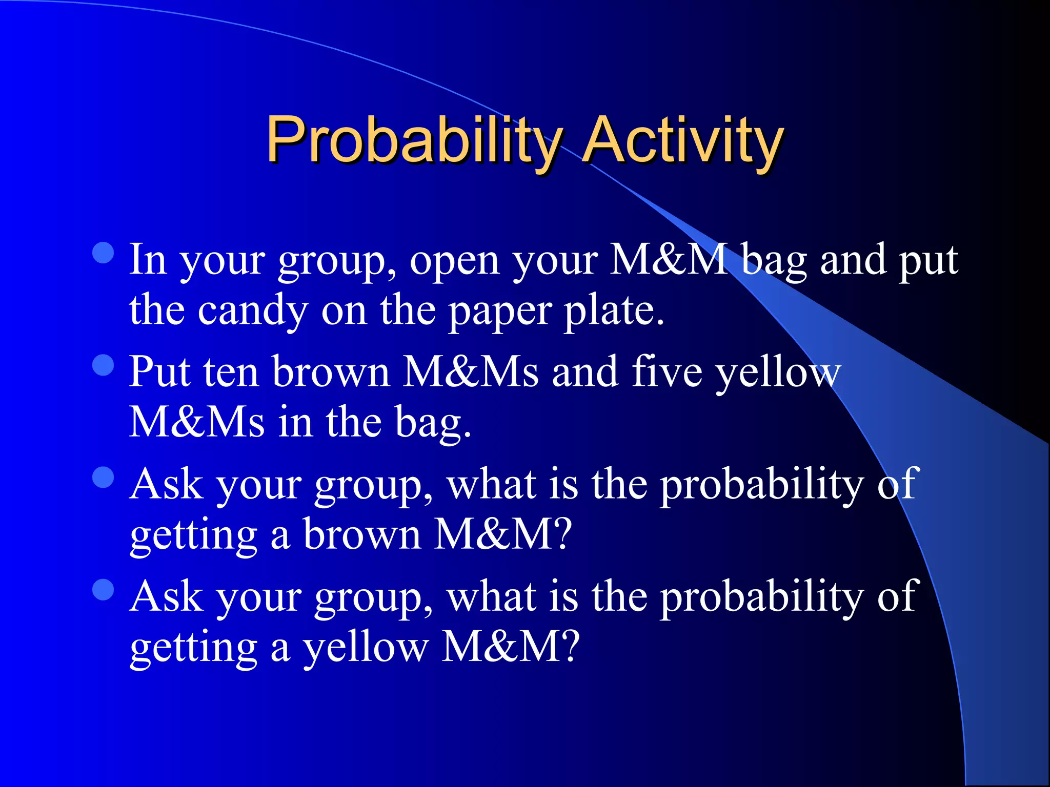 Probability and chance (math) | PPT