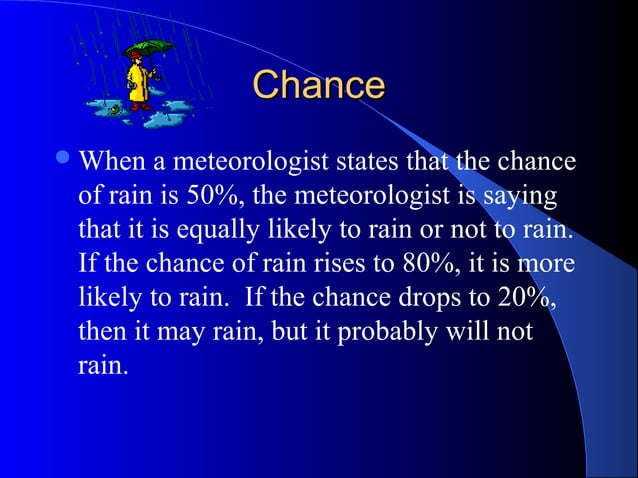 Probability and chance (math) | PPT
