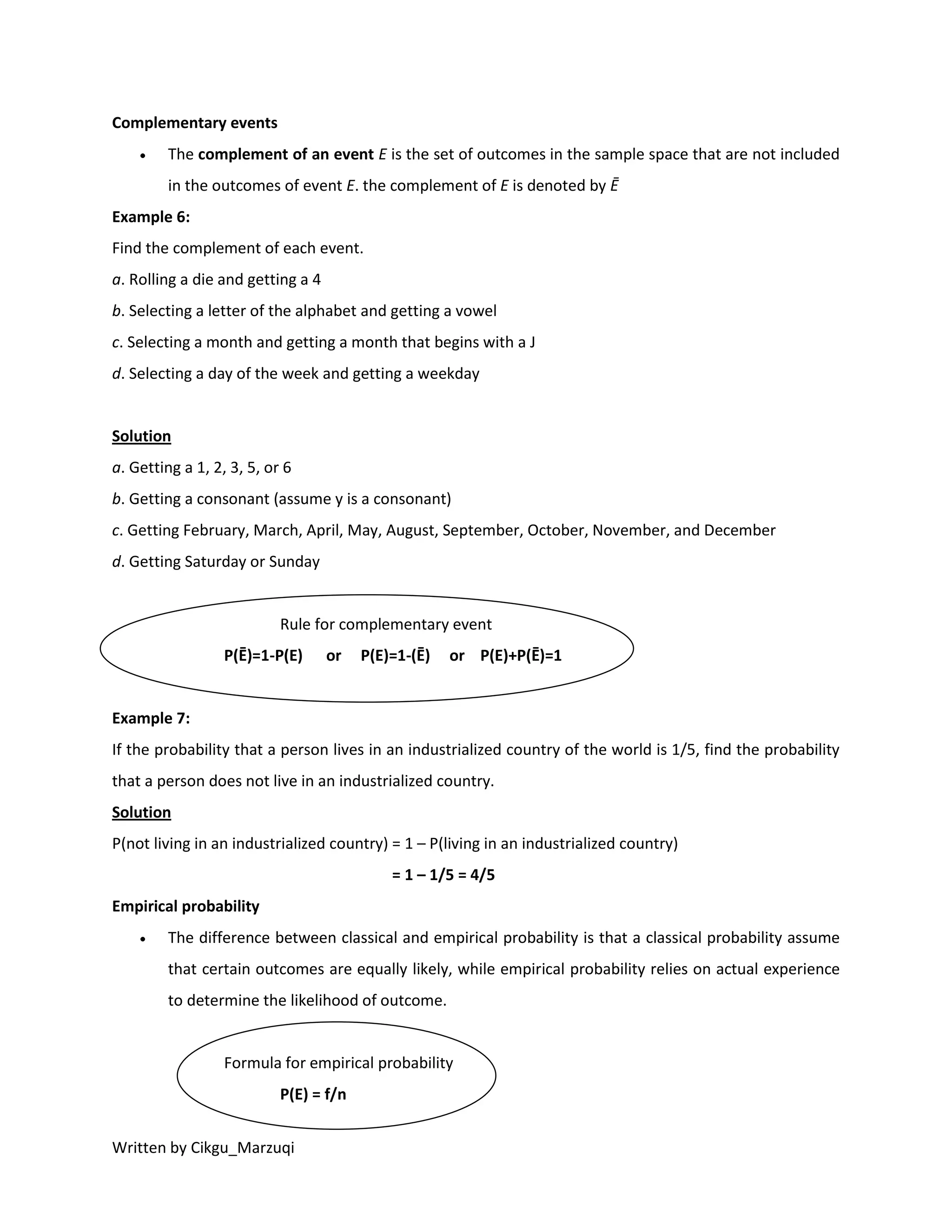 Probability and counting rules | PDF