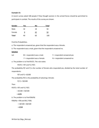 Probability and counting rules | PDF
