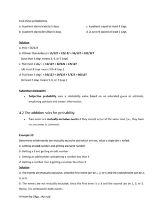 Probability and counting rules | PDF