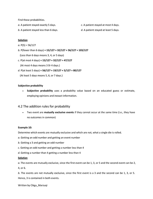 Probability and counting rules | PDF