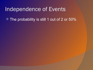 Probability+and+heredity | PPT | Genetics | Science