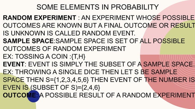 Probability concept and its APPLICATIONS.pptx | Physics | Science