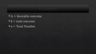 Probability and its Types with easy Examples | PPTX