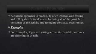 Probability and its Types with easy Examples | PPTX