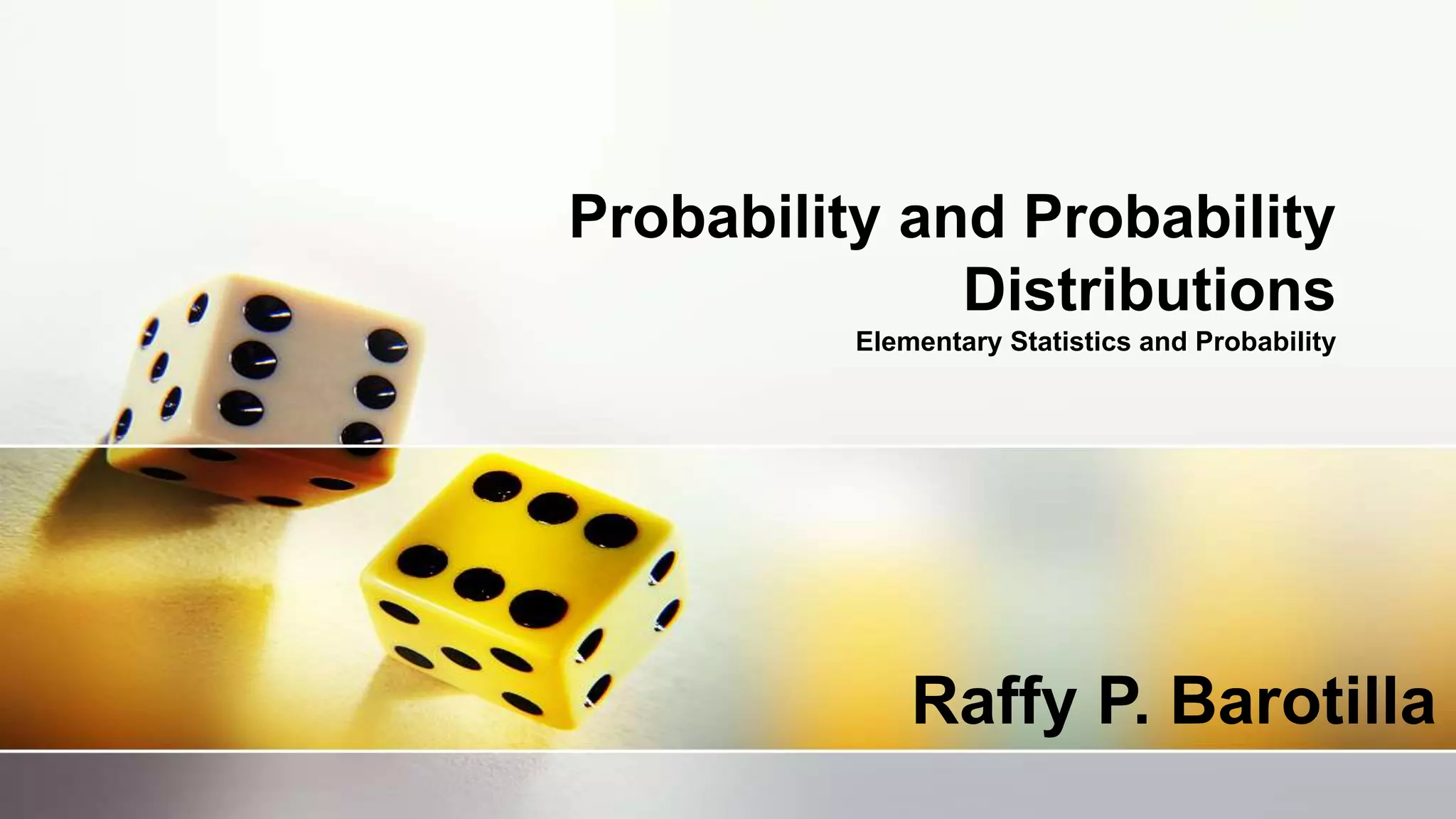 Probability and Probability Distribution.pptx