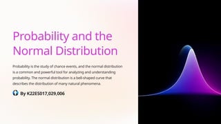 probability and random single normal distribution presentation 017 (1).pptx