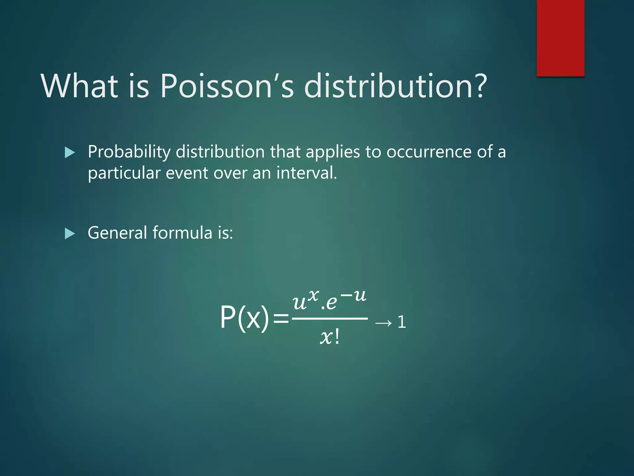 Poisson Distribution | PPTX | Physics | Science