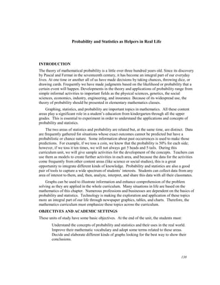 Probability and statistics as helpers in real life | DOCX