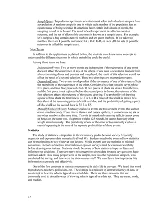 Probability and statistics as helpers in real life | DOCX