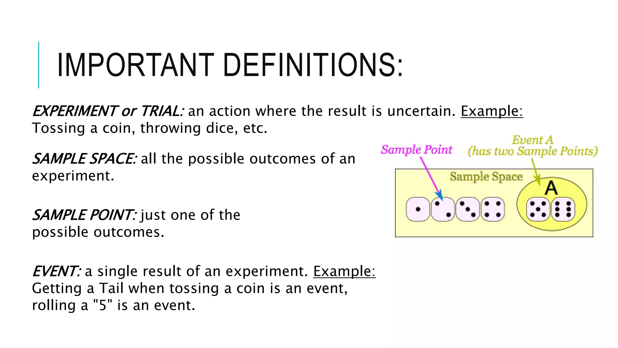 Probability and statistics class | PPTX