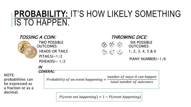 Probability and statistics class | PPTX