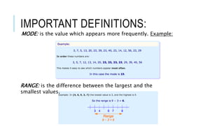 Probability and statistics class | PPTX