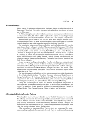Probability and Stochastic Processes - A Friendly Introduction for ...