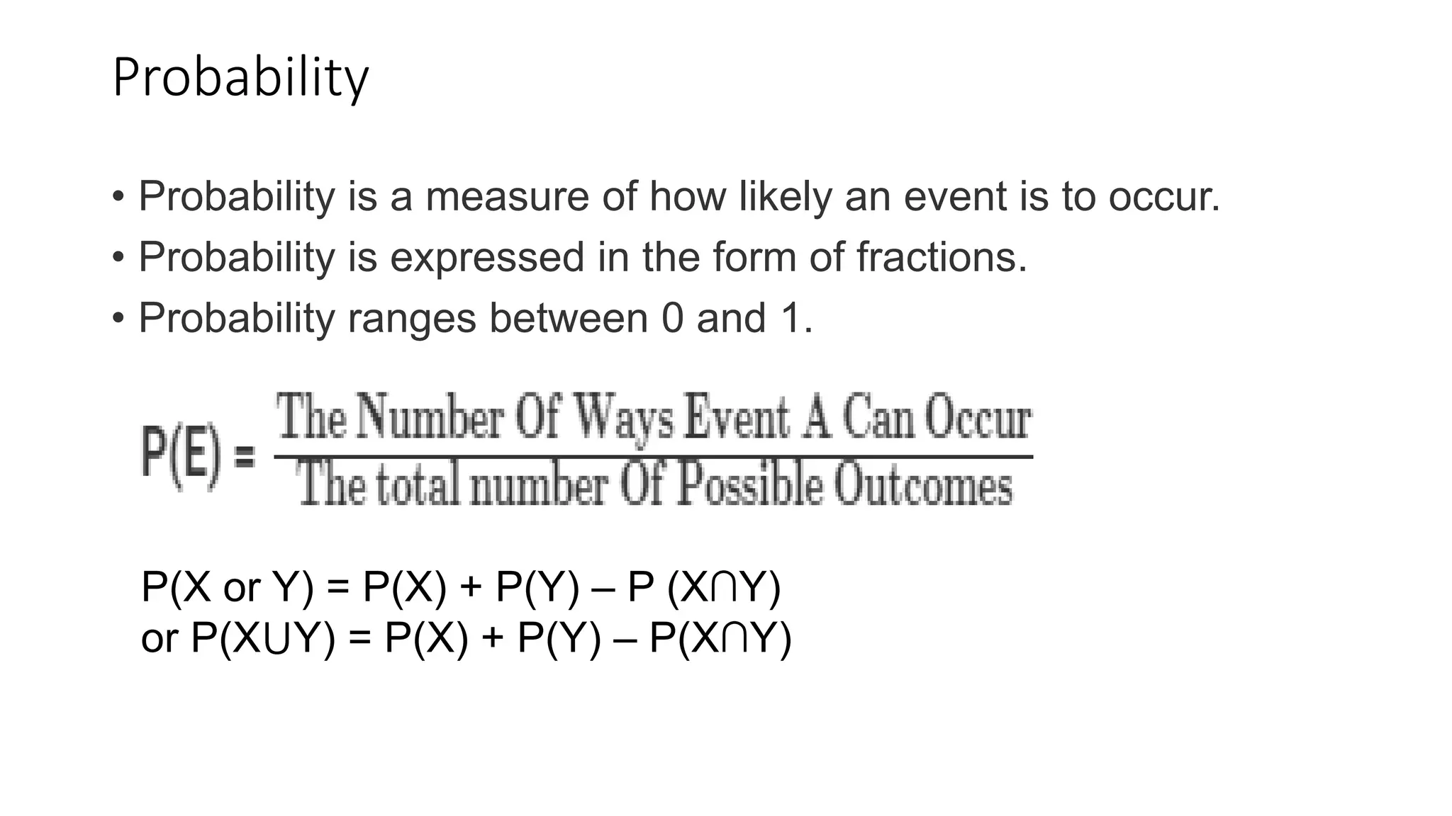Probability aptitude | PPTX