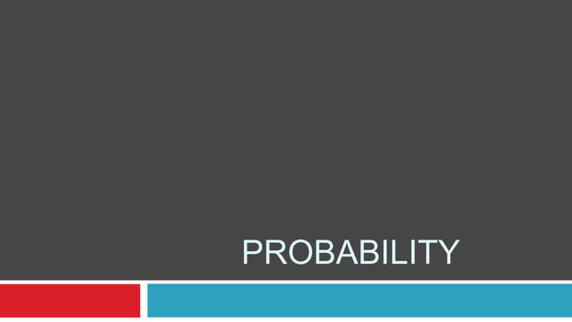 Probability basics and bayes' theorem | PPT Probability basics and bayes' theorem | PPT