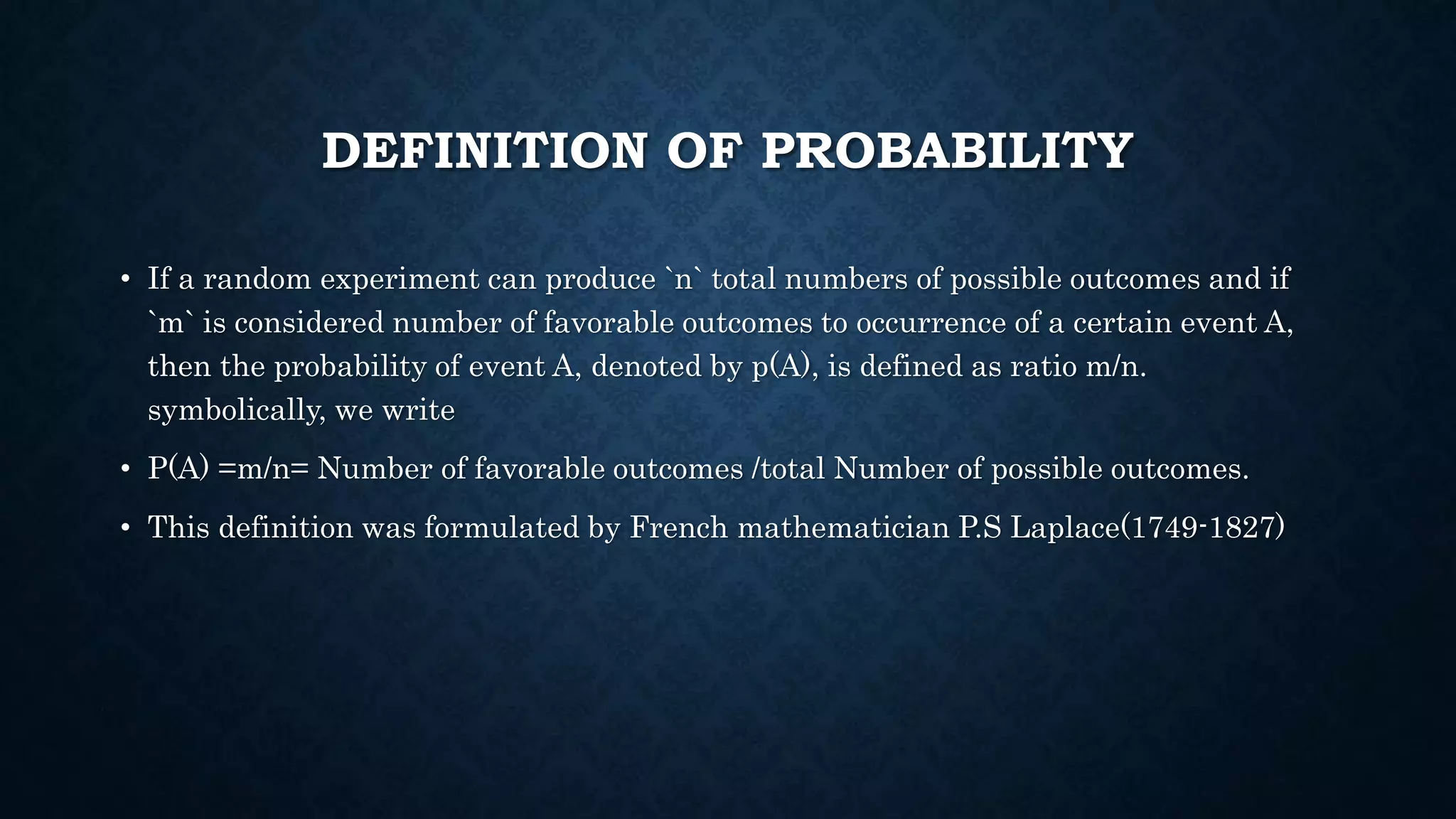Probability&Bayes theorem | PPTX