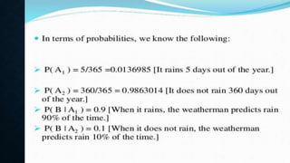 Probability&Bayes theorem | PPTX