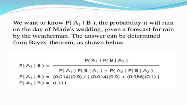 Probability&Bayes theorem | PPT