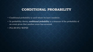 Probability&Bayes theorem | PPT