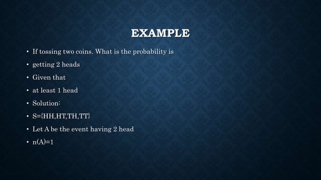 Probability&Bayes theorem | PPT