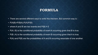 Probability&Bayes theorem | PPTX