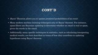 Probability&Bayes theorem | PPTX
