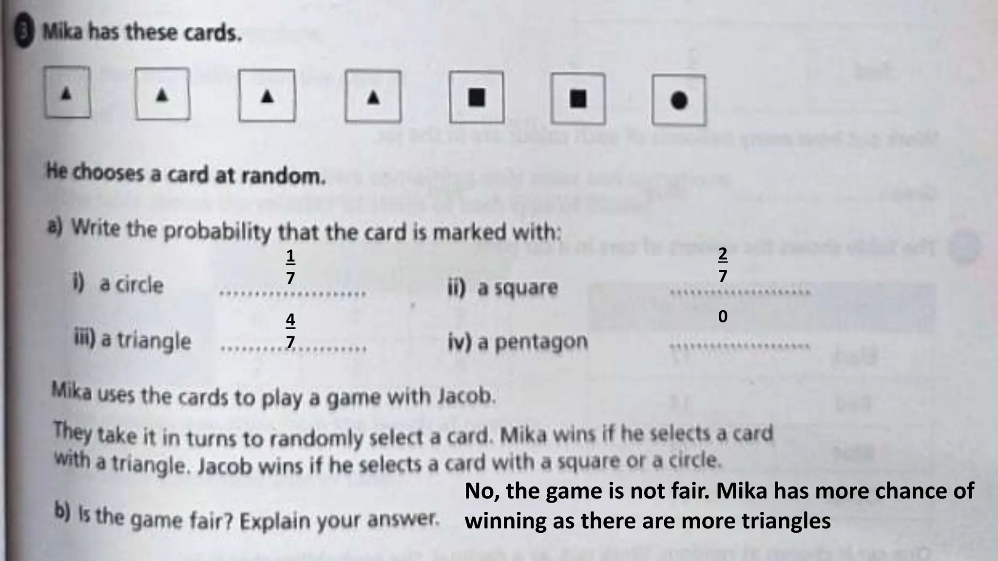 Probability class 6 maths.pptx power point presentation | PPTX