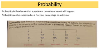Probability class 6 maths.pptx power point presentation | PPTX