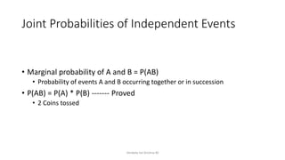 Probability concepts | PPTX