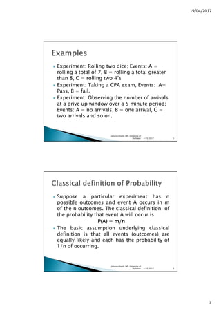 Probability concepts | PDF