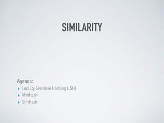 Probabilistic data structures. Part 4. Similarity | PDF | Search | Internet