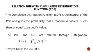 The Concept of Probability Density Function | PPTX