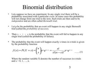 Probability distribution | PPT