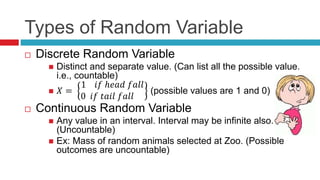 Probability distribution for Dummies | PPTX