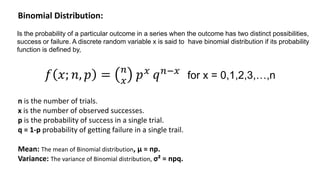 Probability distribution | PPT