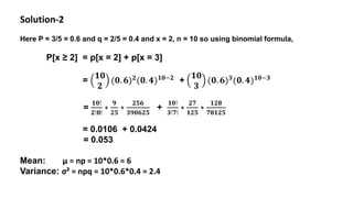 Probability distribution | PPT