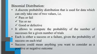 Probability distribution in R | PPTX