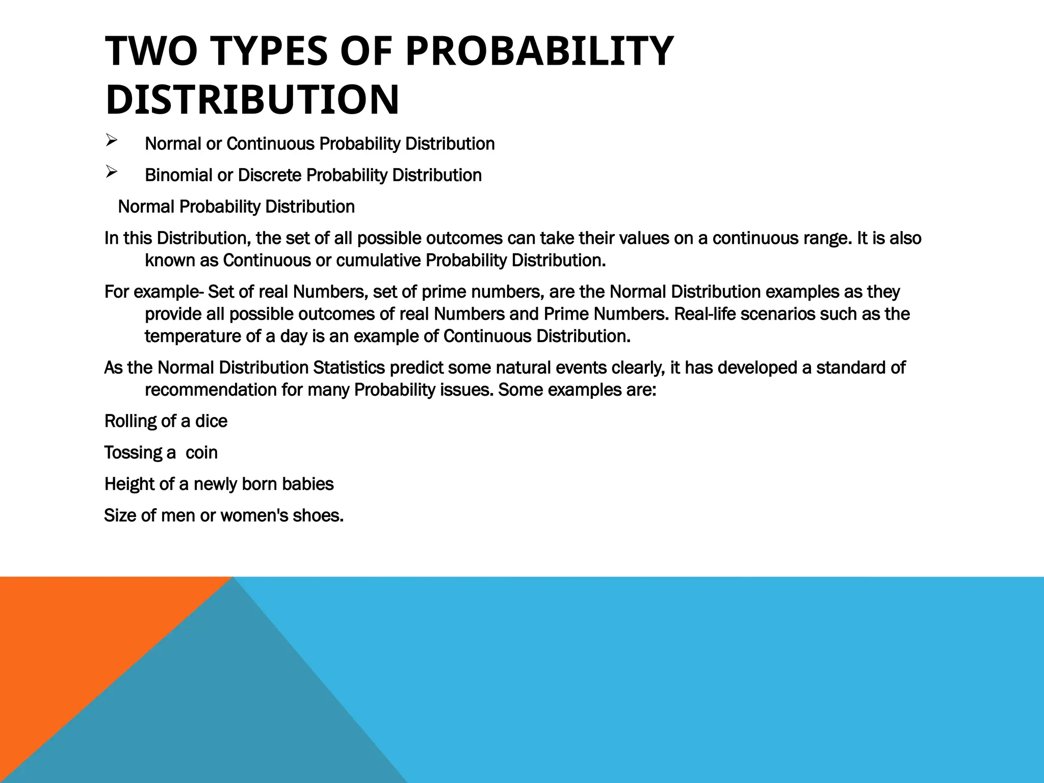Probability distribution ( P D F ).pptx