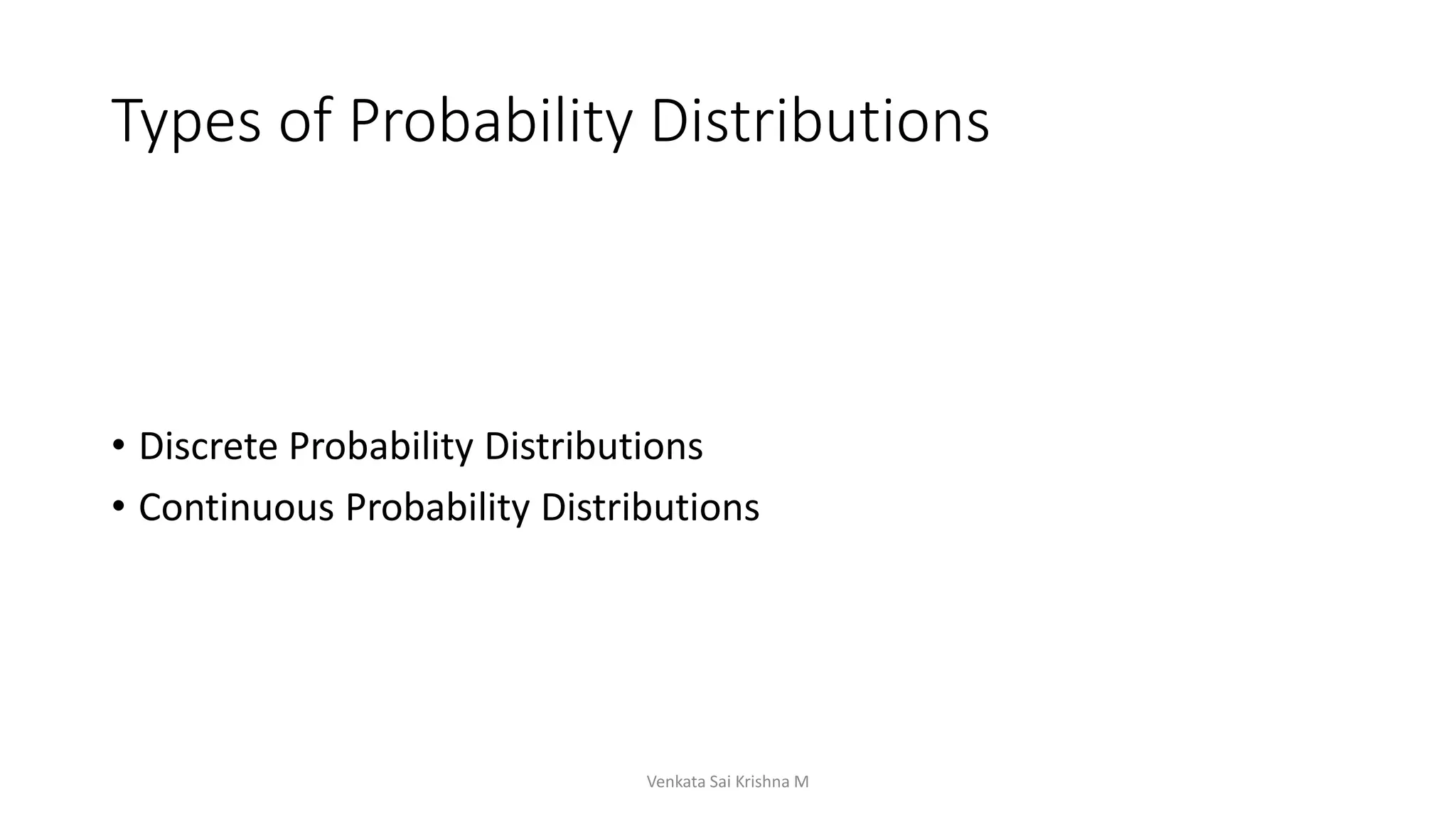 Probability distributions | PPTX
