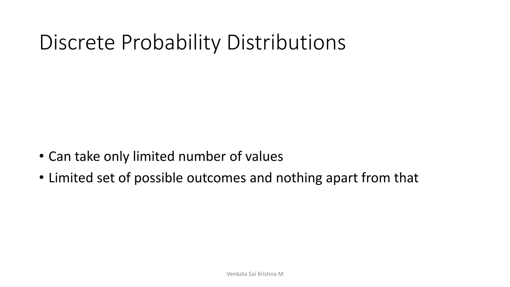 Probability distributions | PPTX
