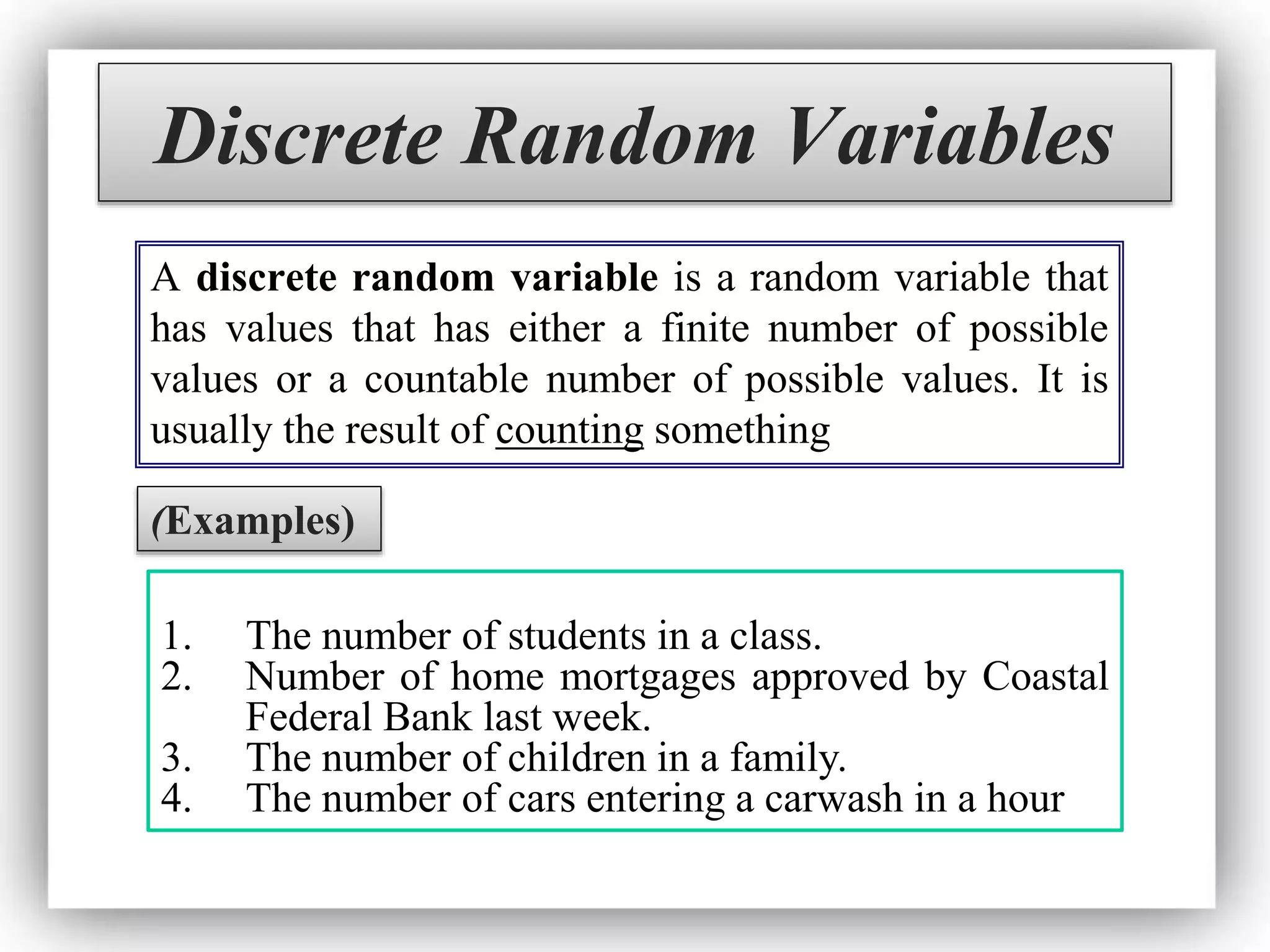 Probability distributions & expected values | PPTX