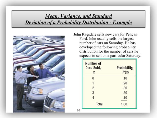 Probability distributions & expected values | PPTX