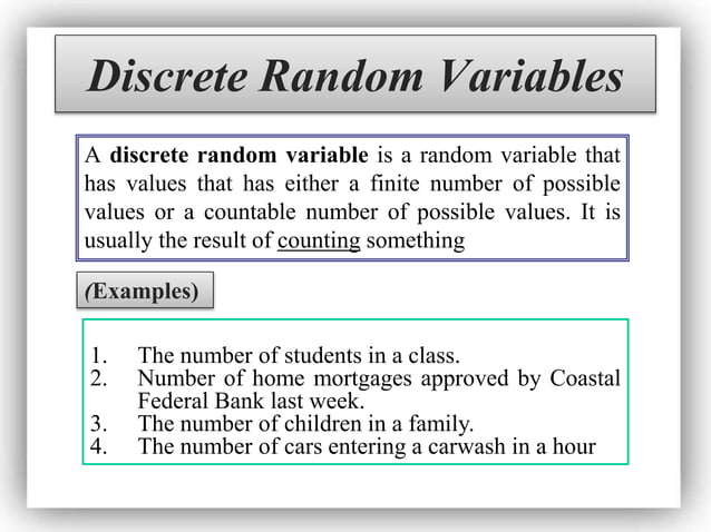 Probability distributions & expected values | PPTX