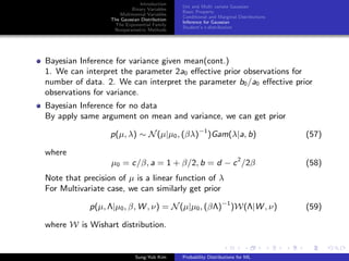 Probability distributions for ml | PDF