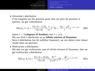 Probability distributions for ml | PDF