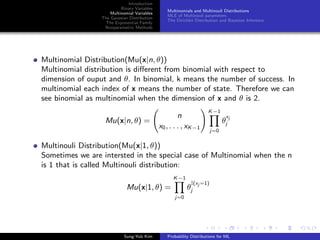 Probability distributions for ml | PDF