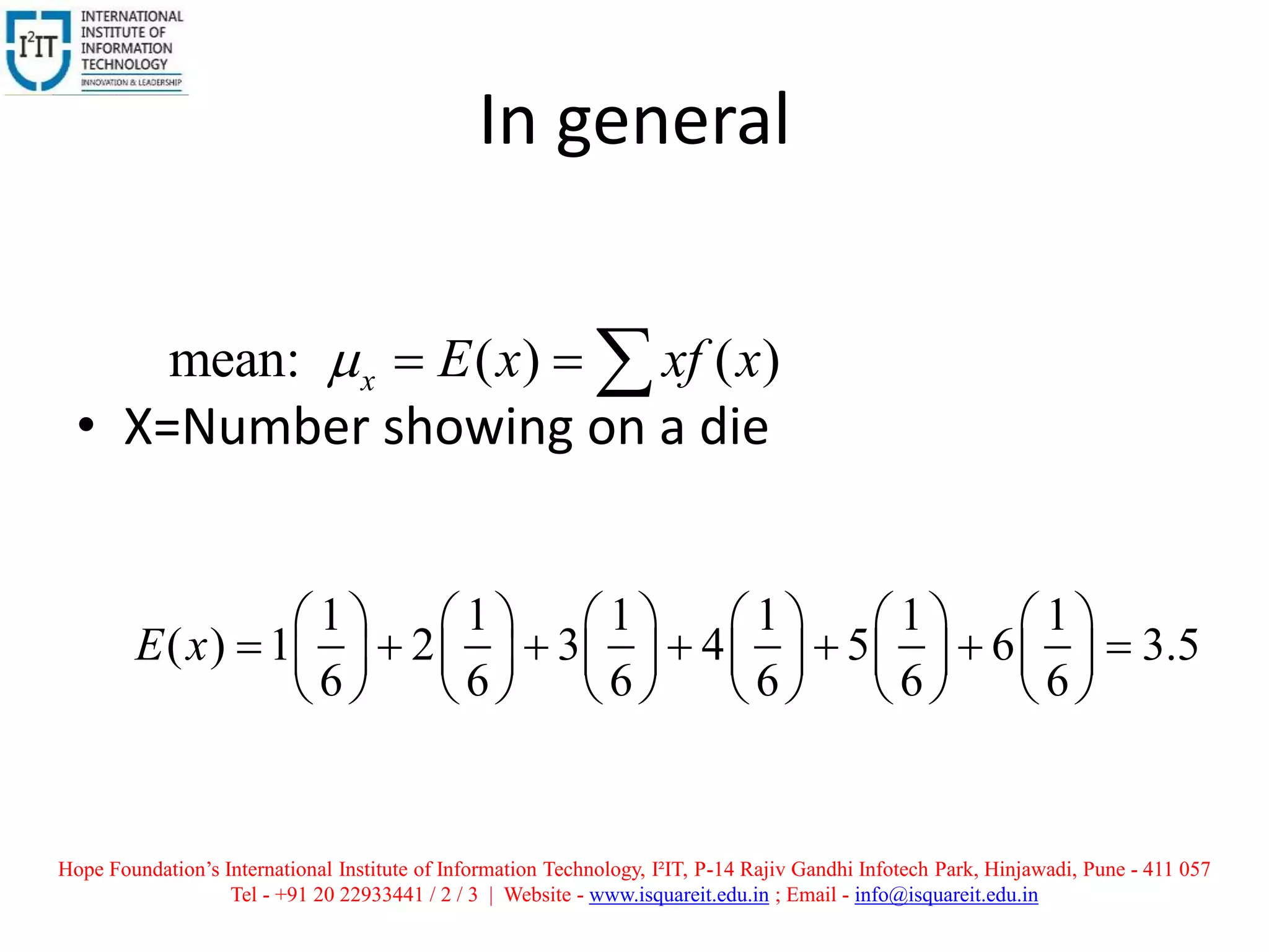 Engineering Mathematics & Probability Distributions | PPTX